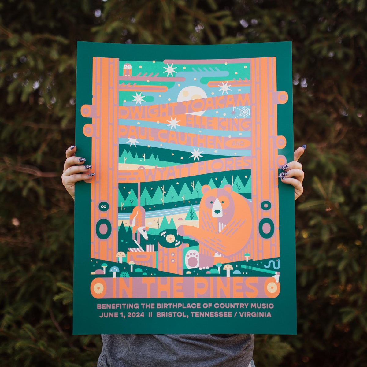 In the Pines 2024 Poster – Birthplace of Country Music