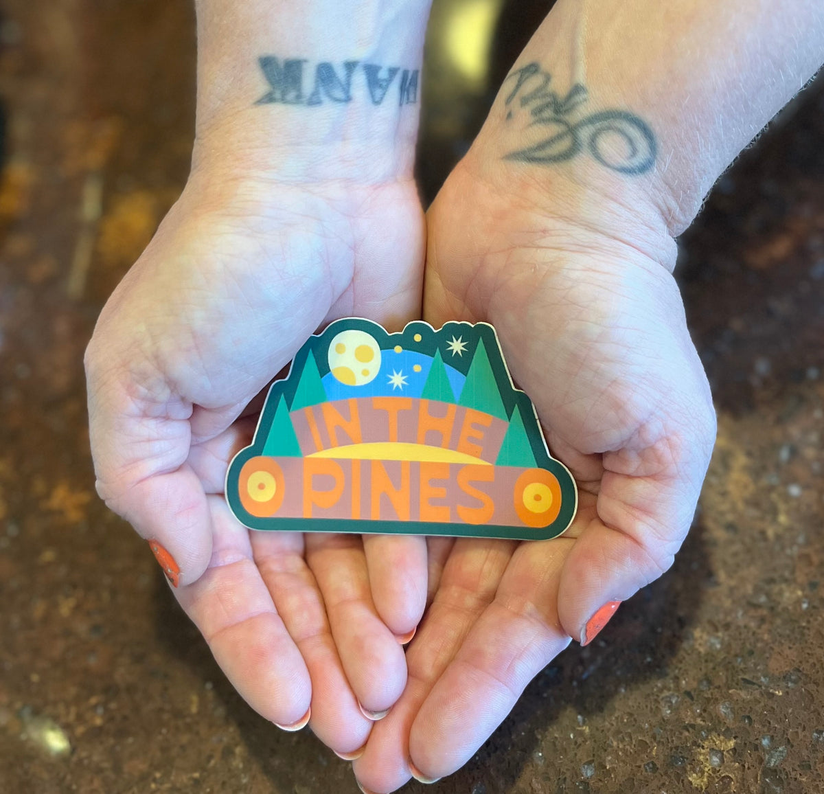 In the Pines Sticker – Birthplace of Country Music