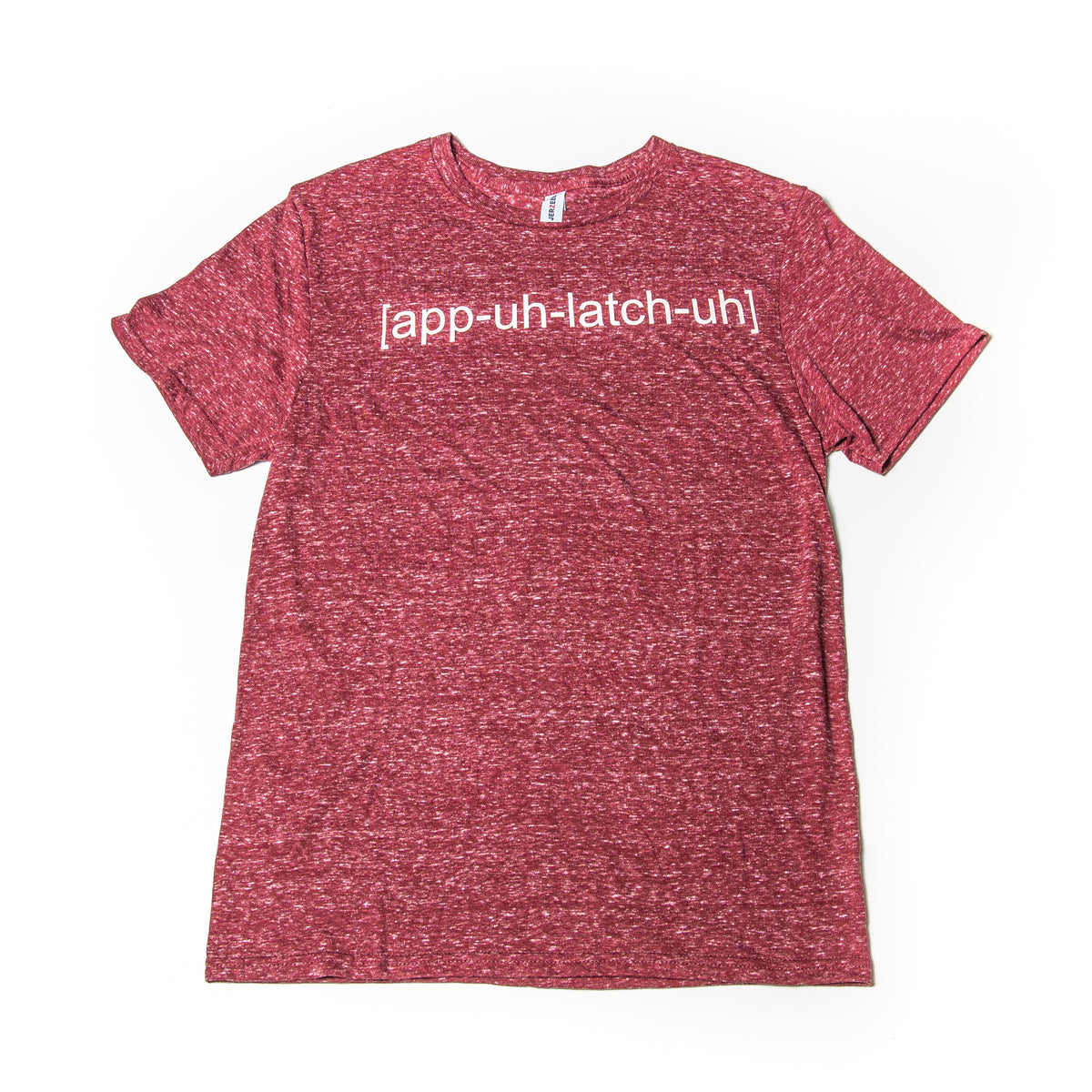 App-uh-latch-uh Tee~Maroon – Birthplace of Country Music